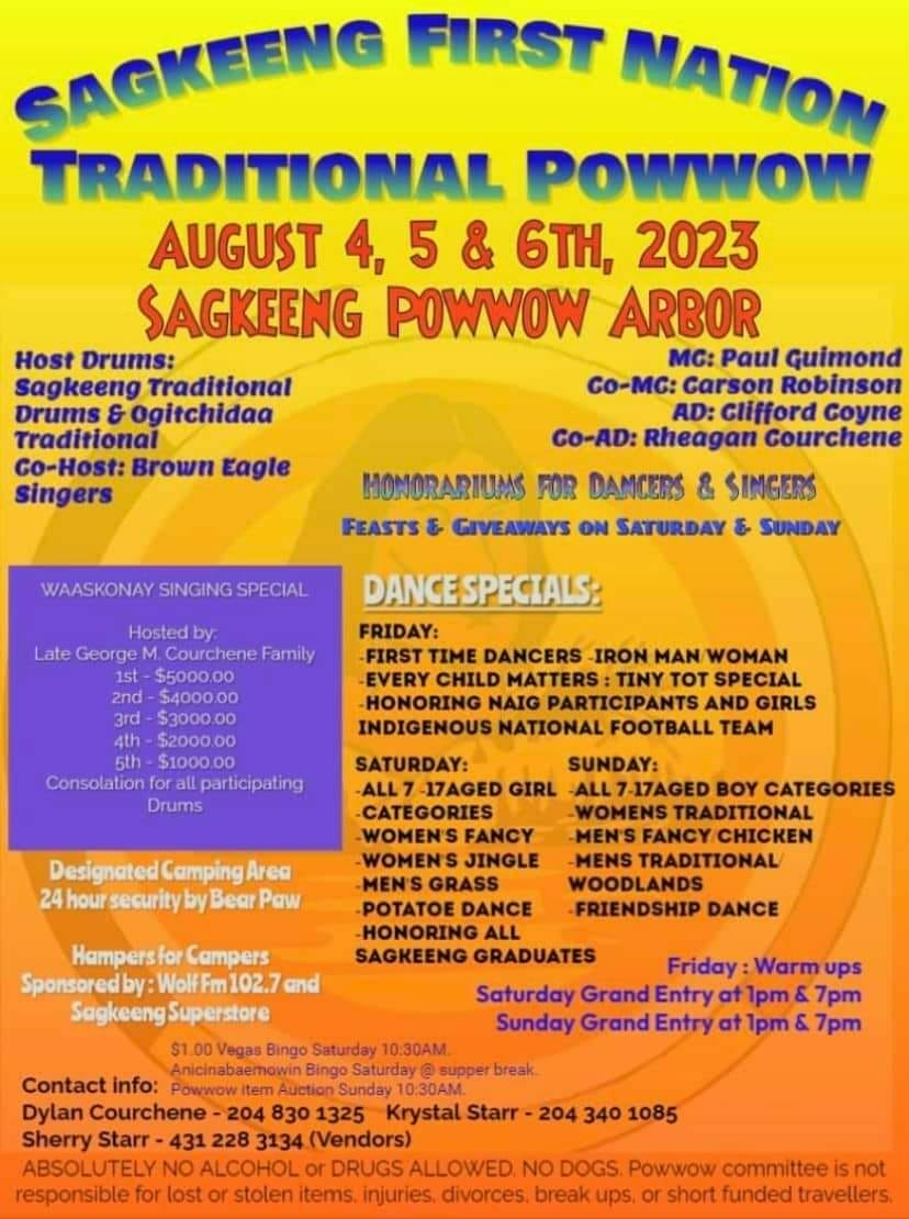 Upcoming Pow Wows in Manitoba - Southern Chiefs' Organization Inc.